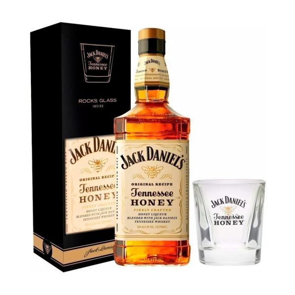 JACK DANIEL WHISKEY HONEY C/VASO 750ML – Cod Int: 75554